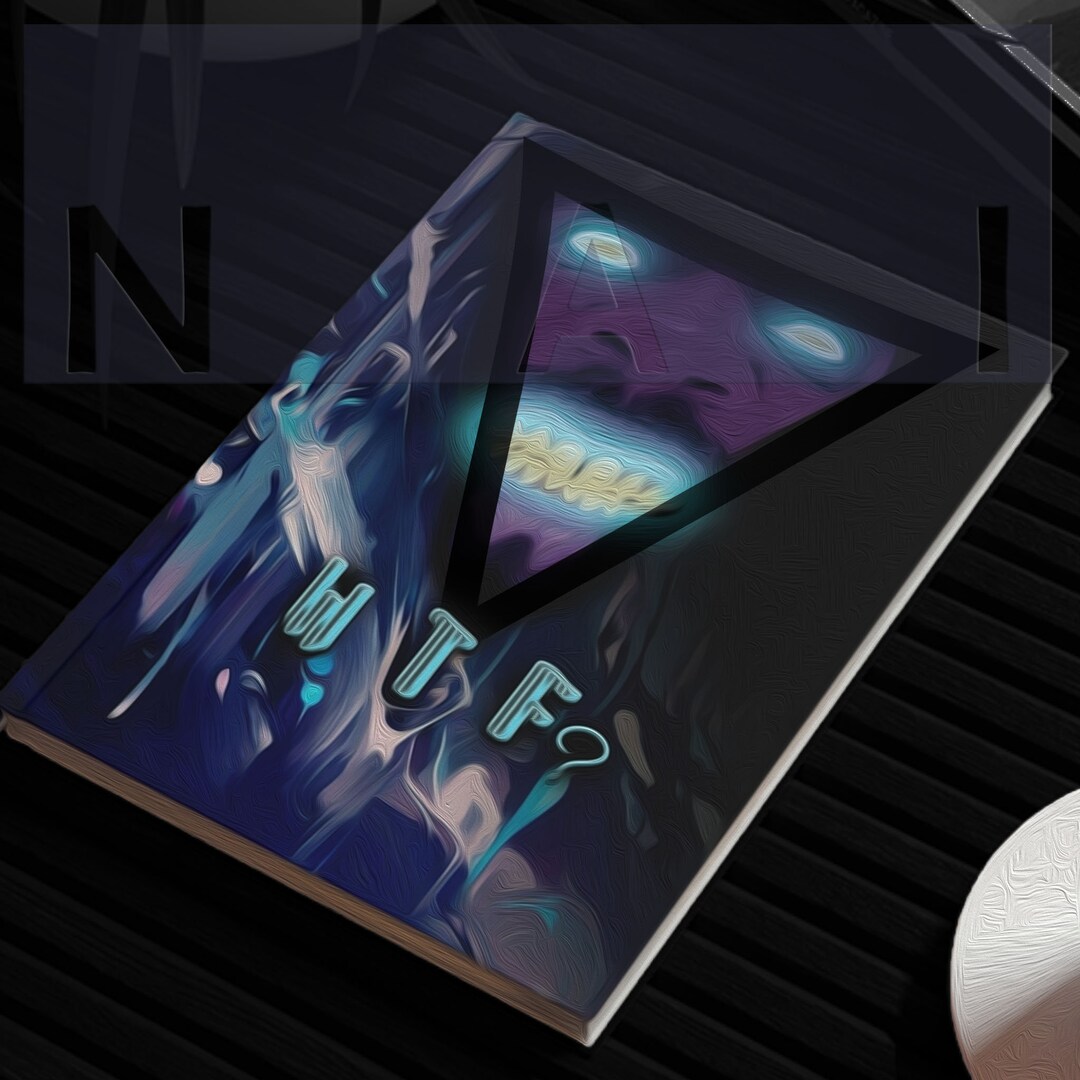 Personalized Journal WTF Journal Neon Print Colors - Etsy