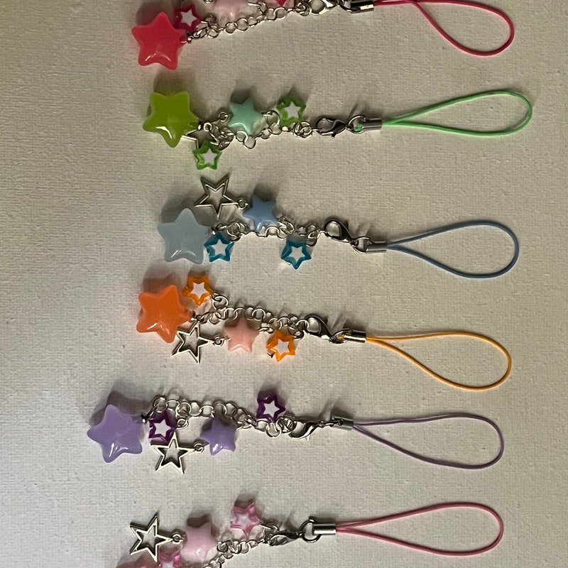 Star Keychain - Etsy