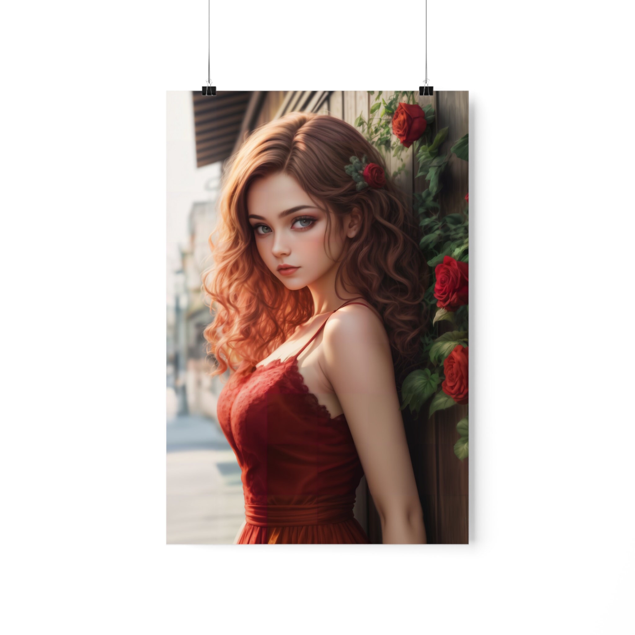 Stable Diffusion Poster Collection 1: Redhead 2 - Etsy