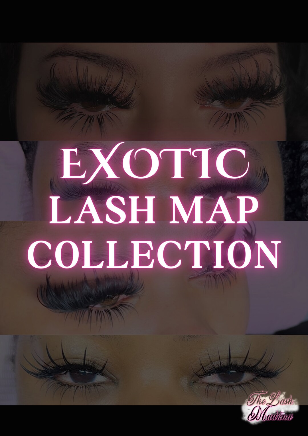 Exotic Volume Lash Map Collection - Etsy