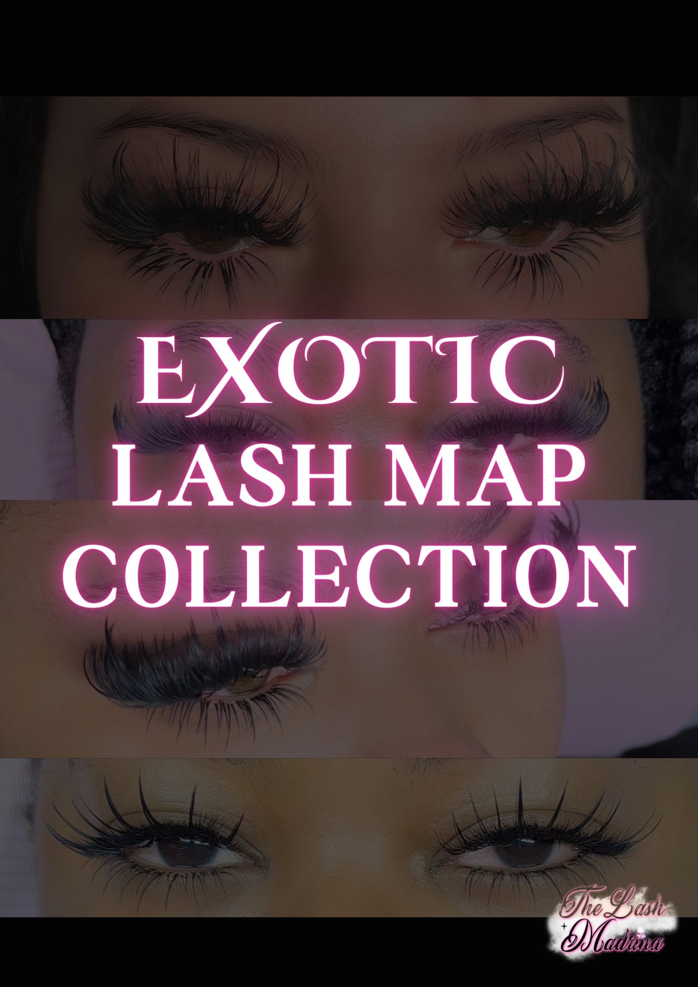 Exotic Volume Lash Map Collection - Etsy