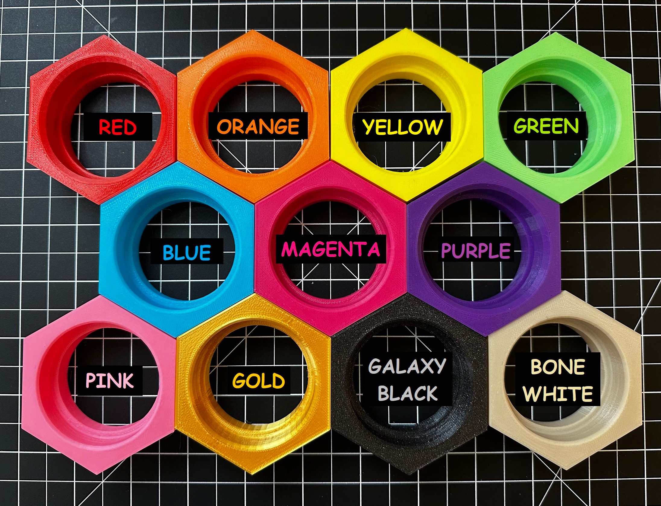 Magnetic Attachable Amiibo Display Stands With Multi-colors and Tiers ...