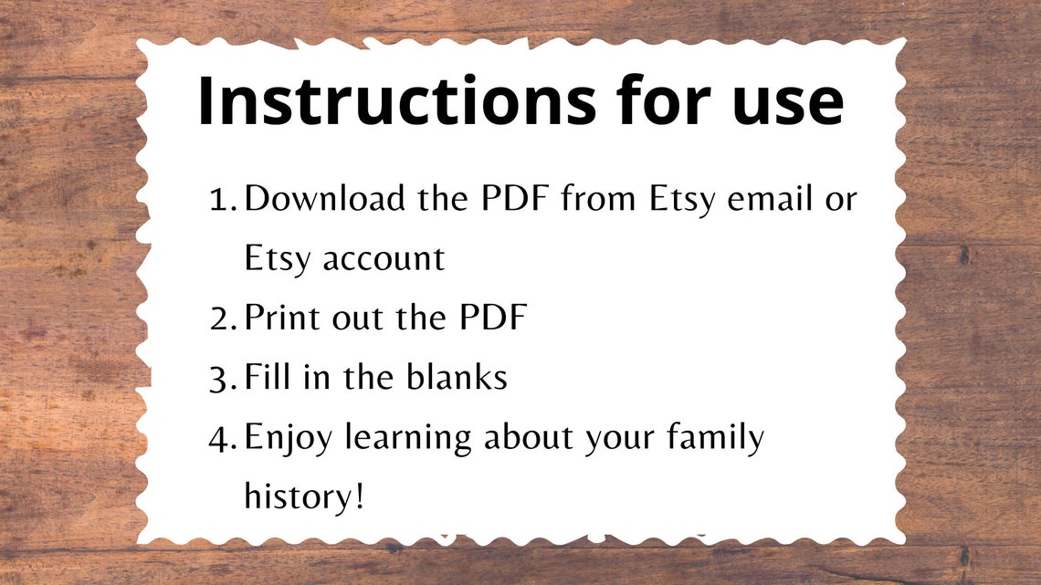 My First Family Tree, 4 Generations, Great for Family Reunion ...