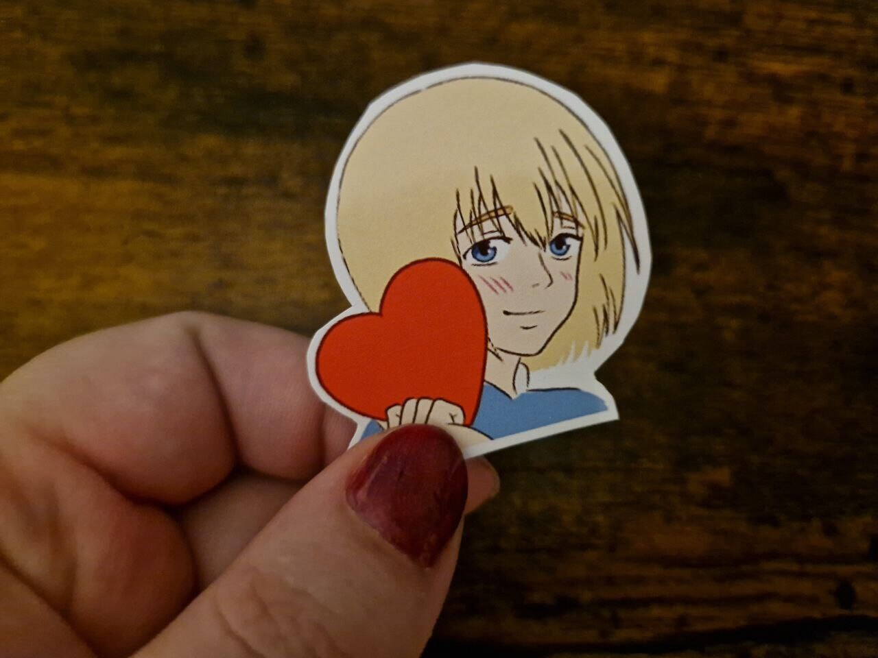 Armin Sticker Aot attack on Titan Sticker Armin Heart Sticker - Etsy