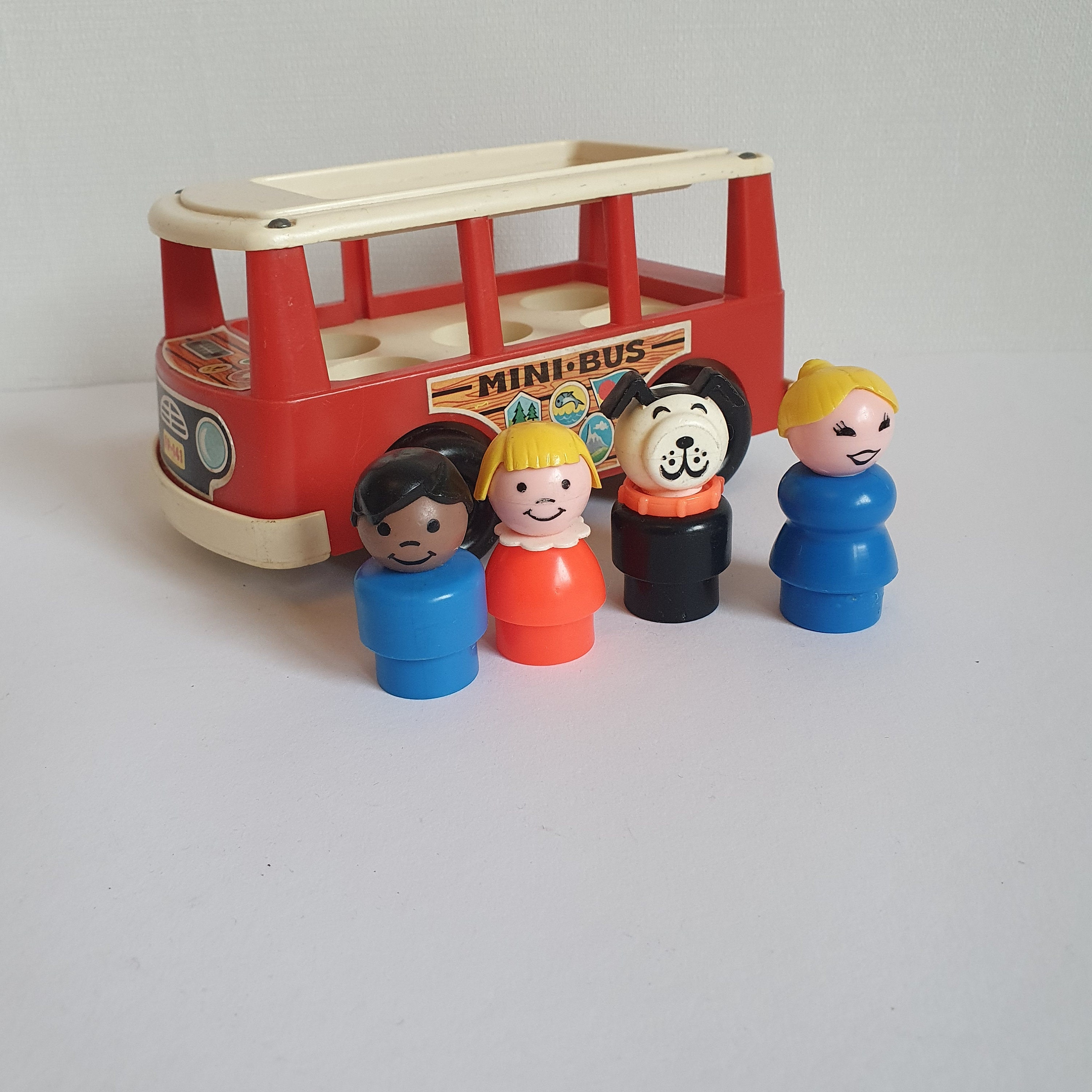 Vintage Fisher Price Play Family Mini-van #141 - Etsy