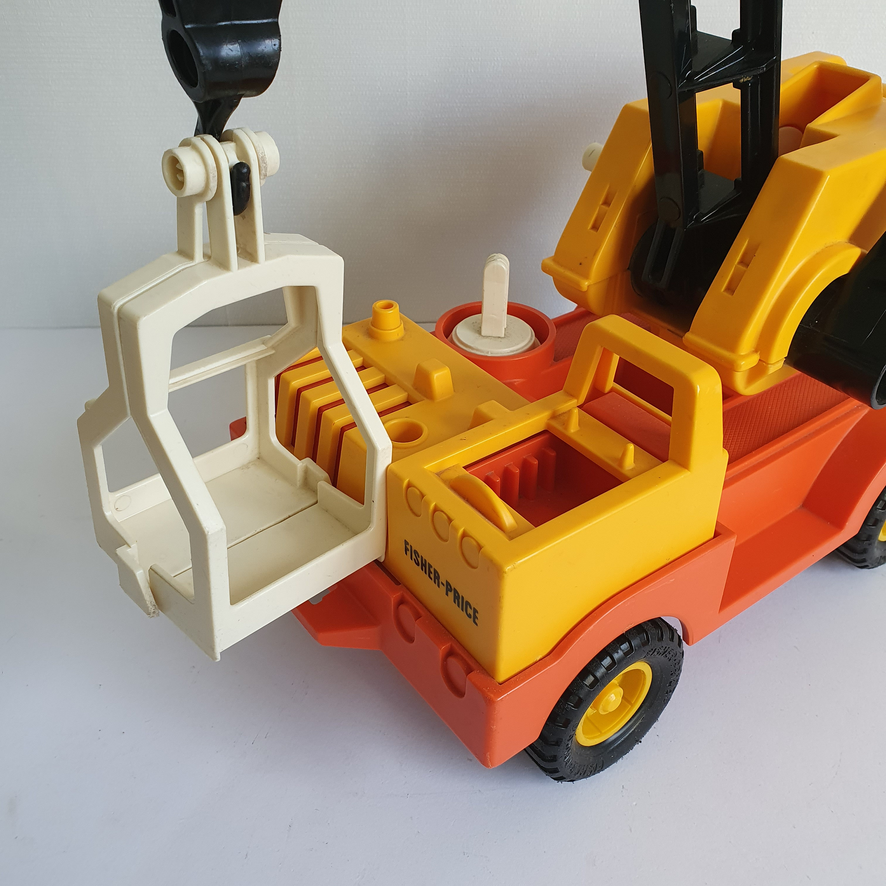 Vintage Fisher Price Husky Helper Boom Crane #314 - Etsy