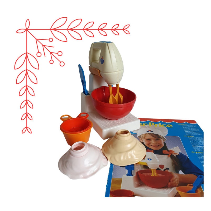 Vintage Toy Mixer - Etsy