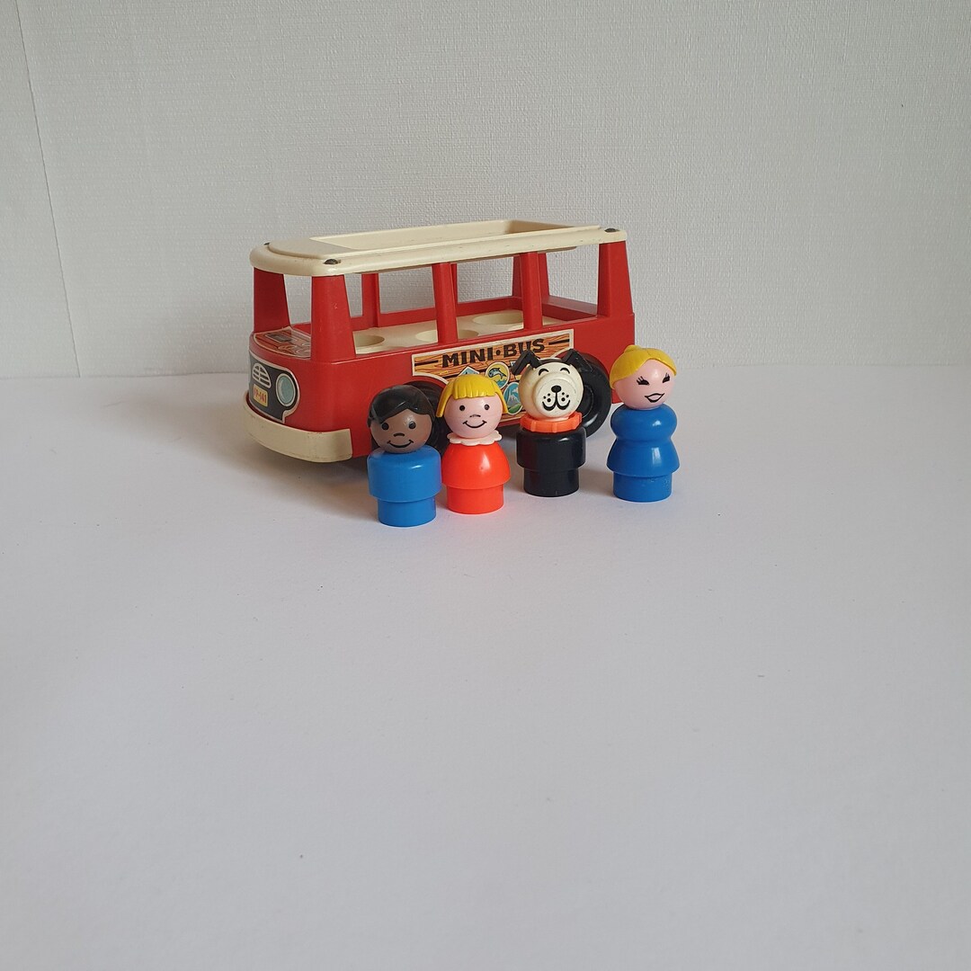 Vintage Fisher Price Play Family Mini-van #141 - Etsy
