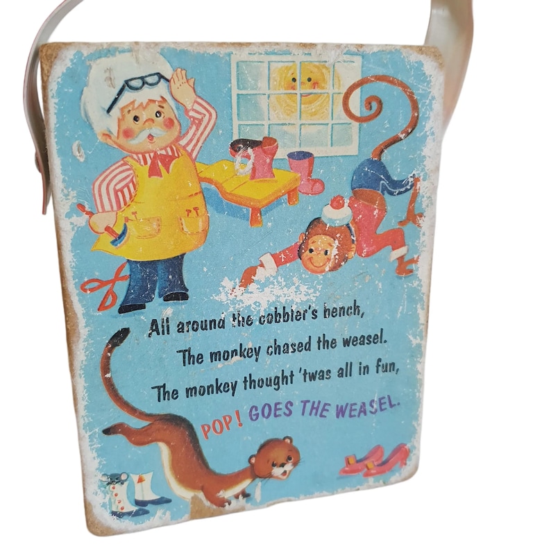 Vintage Fisher Price "pop! Goes the Weasel" Pocket Radio #775 - Etsy