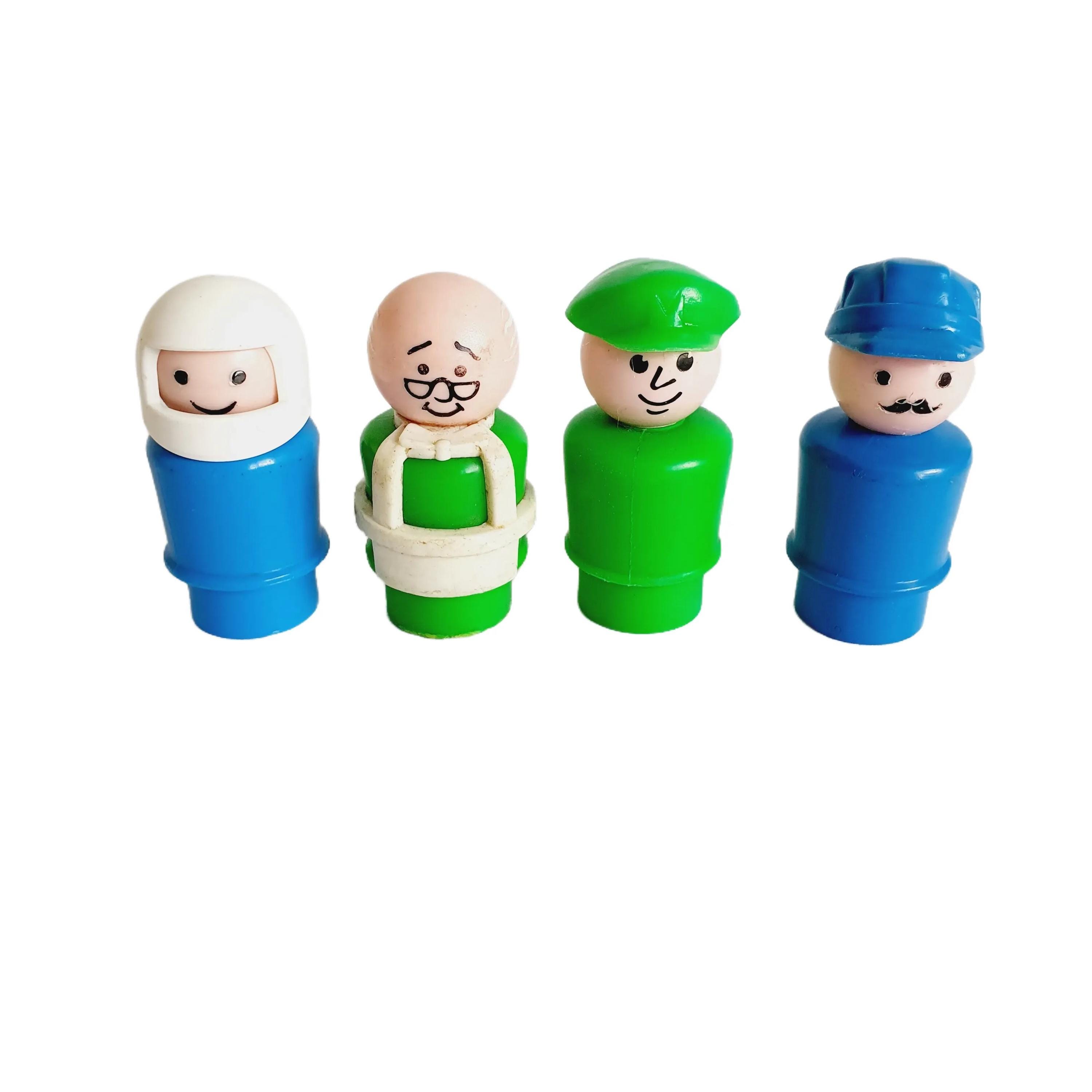 Vintage Fisher Price Tall Little People Figures | Retro Collectible Toy ...