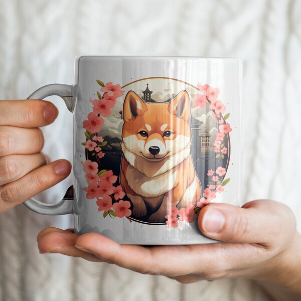 Shiba Inu Mug - Etsy