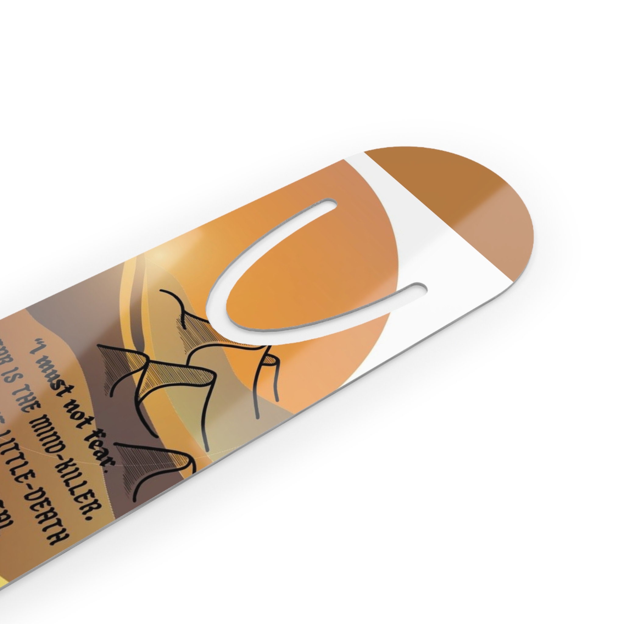 Dune Bookmark,fear is the Mind Killer Quote,litany Against Fear,frank ...