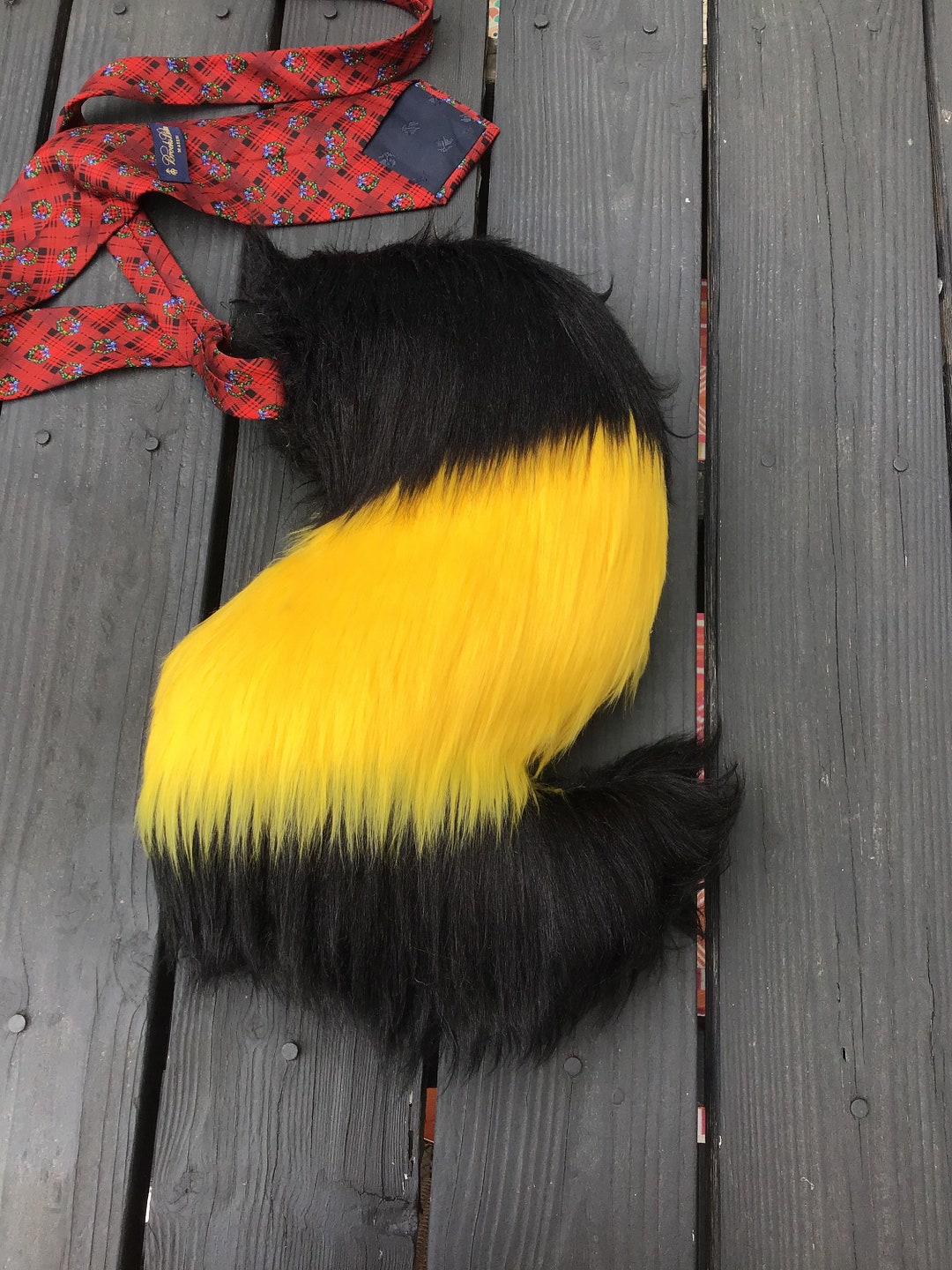 Black and Yellow Fursuit Tail [PLEASE READ DESC! ] - Etsy