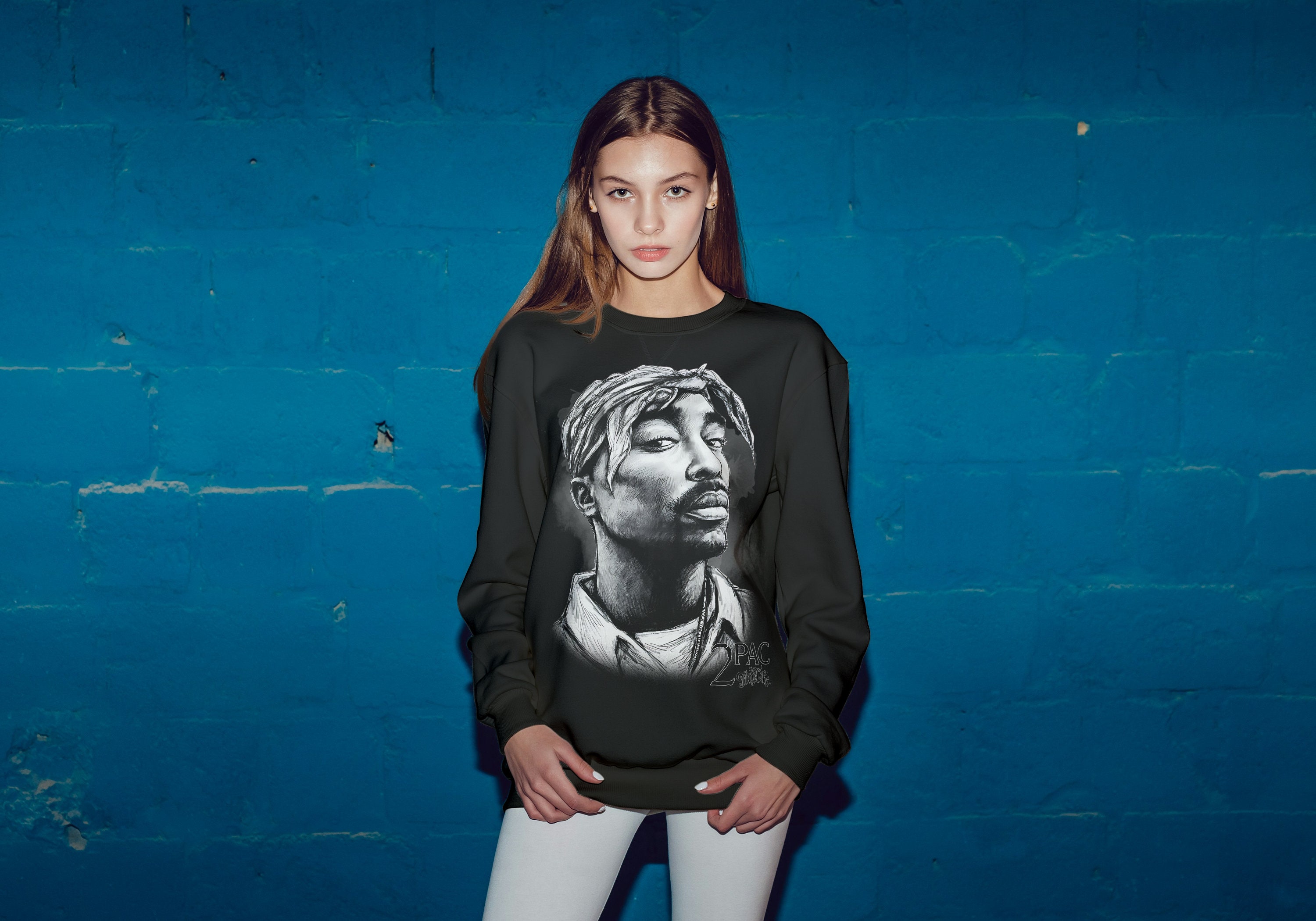 Tupac, 2pac PNG, T-shirt Design Digital File, PNG File, Ready to Print ...