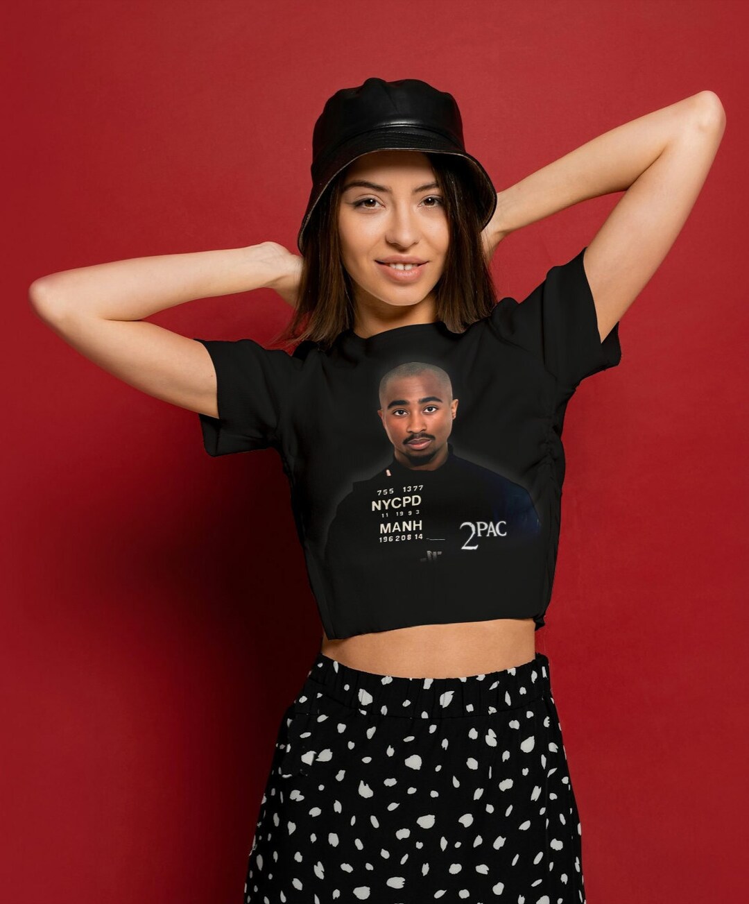 Tupac Mug Shot, 2pac Mug Shot PNG, T-shirt Design Digital File, PNG ...