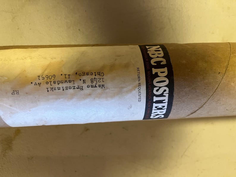 Four NBC Promotional TV Posters - 1966 - Etsy