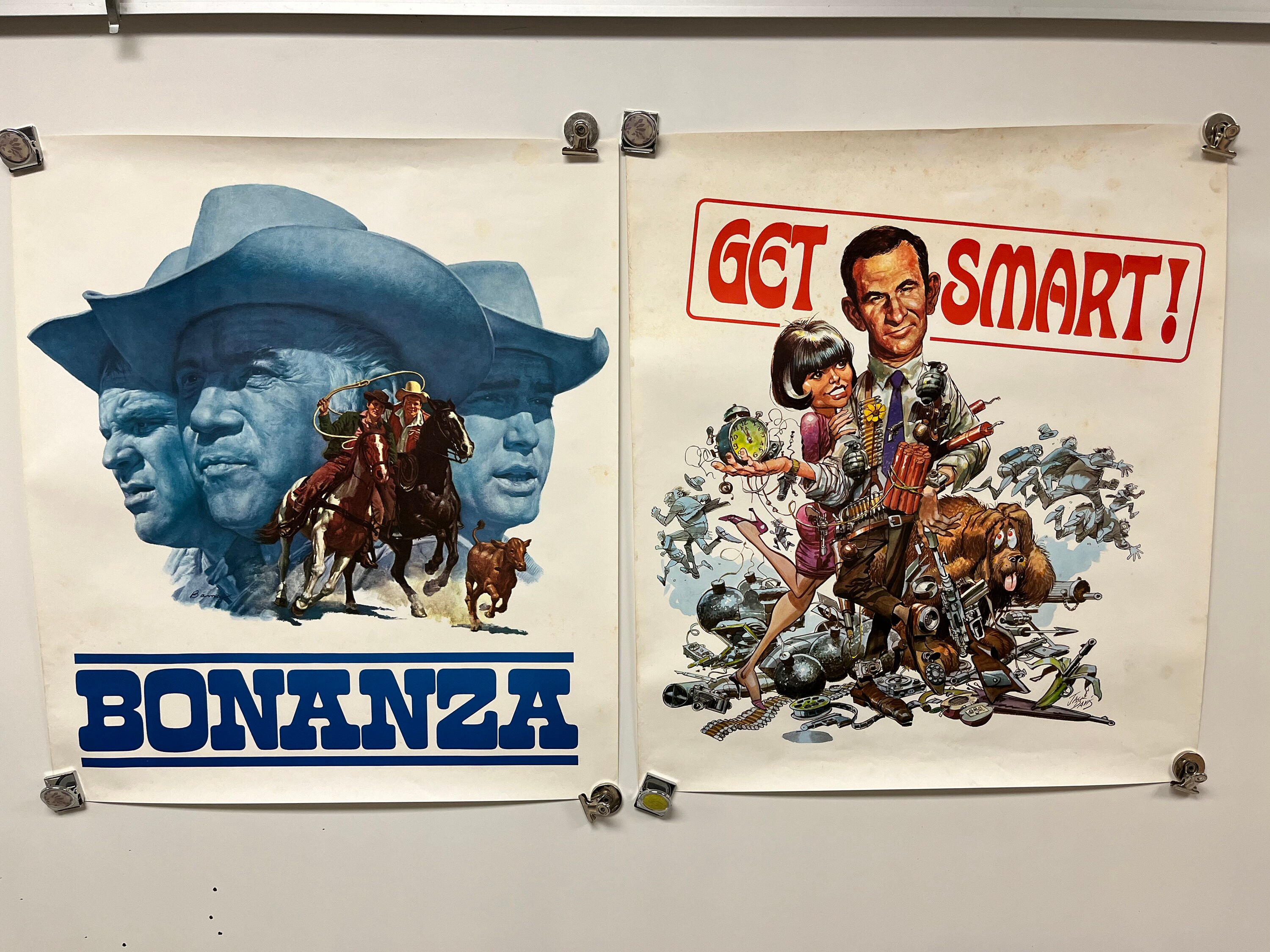 Four NBC Promotional TV Posters - 1966 - Etsy
