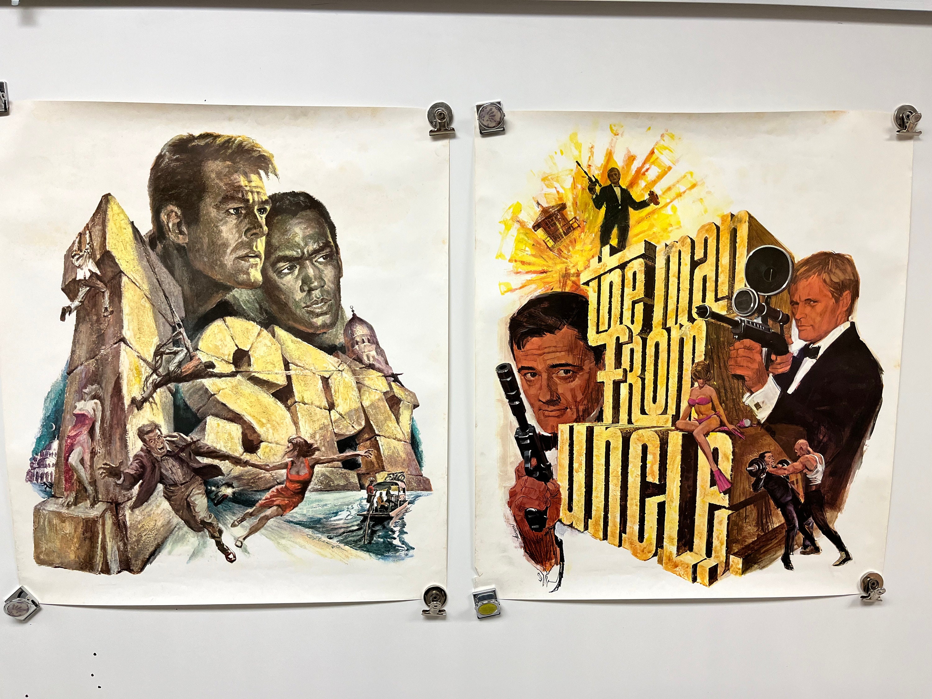 Four NBC Promotional TV Posters - 1966 - Etsy