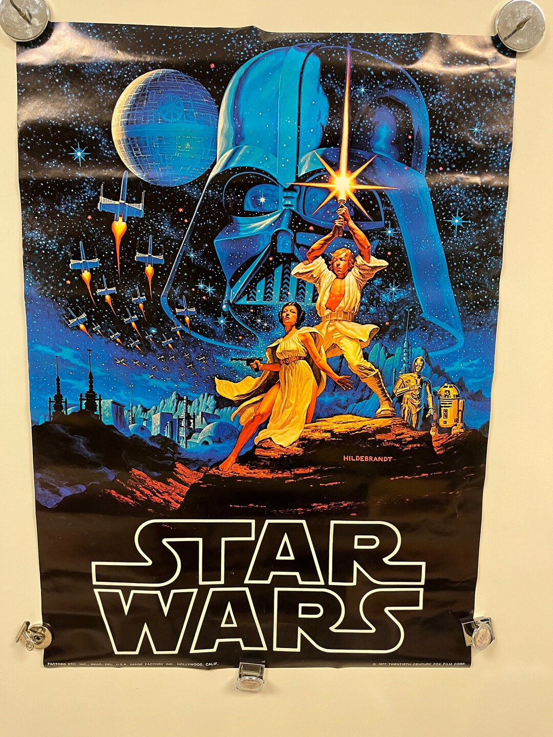 1977 Star Wars Poster - Etsy