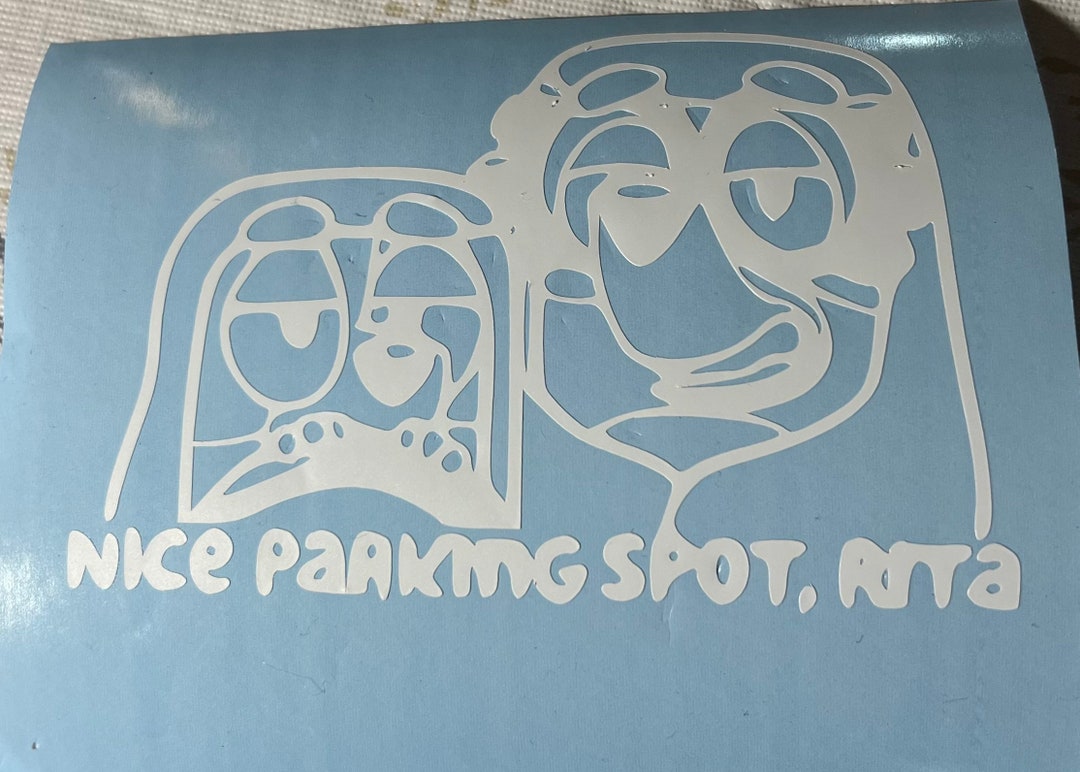 Nice Parking Spot Rita Car Decals - Etsy