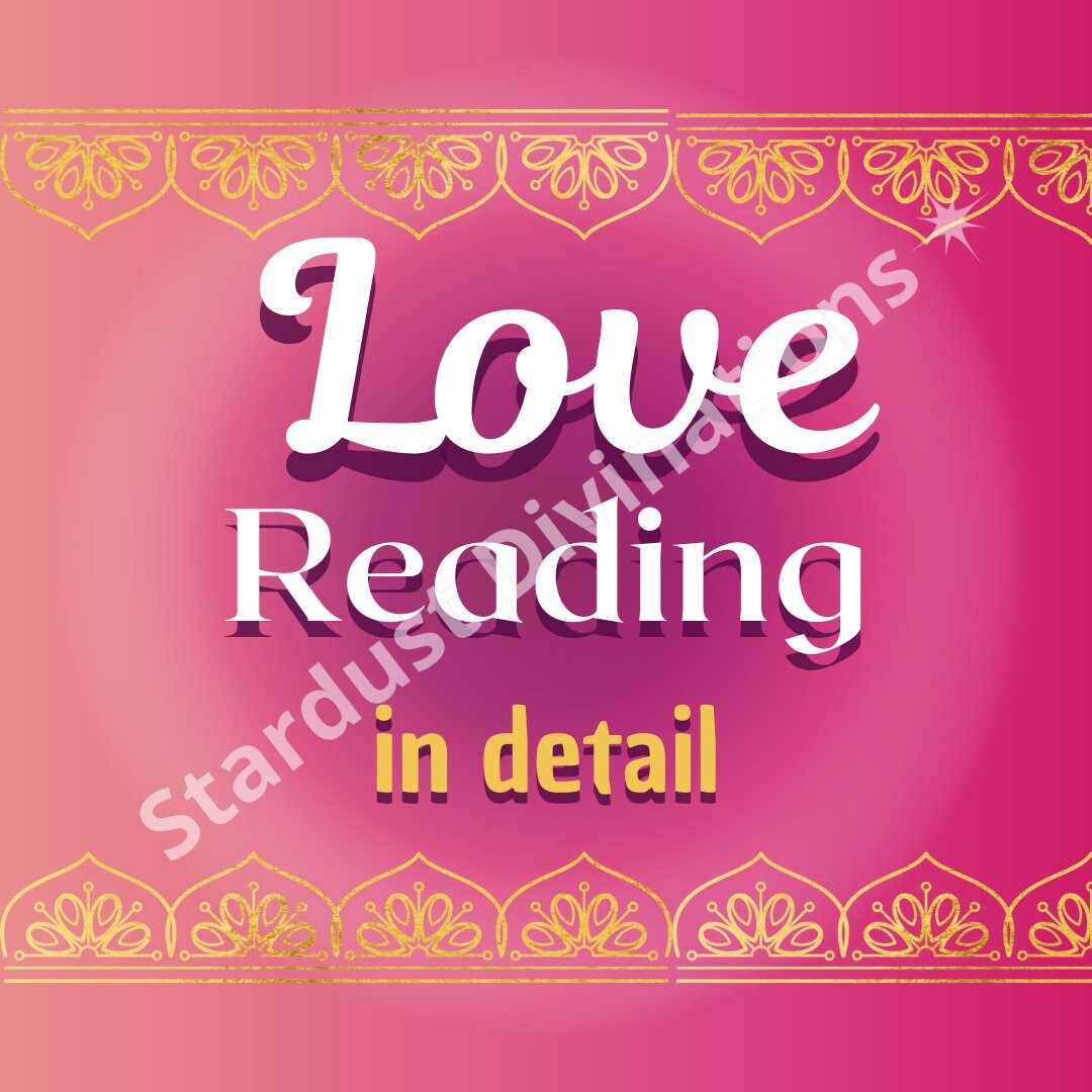 Love Reading in Detail Within 24H From Purchase - Etsy