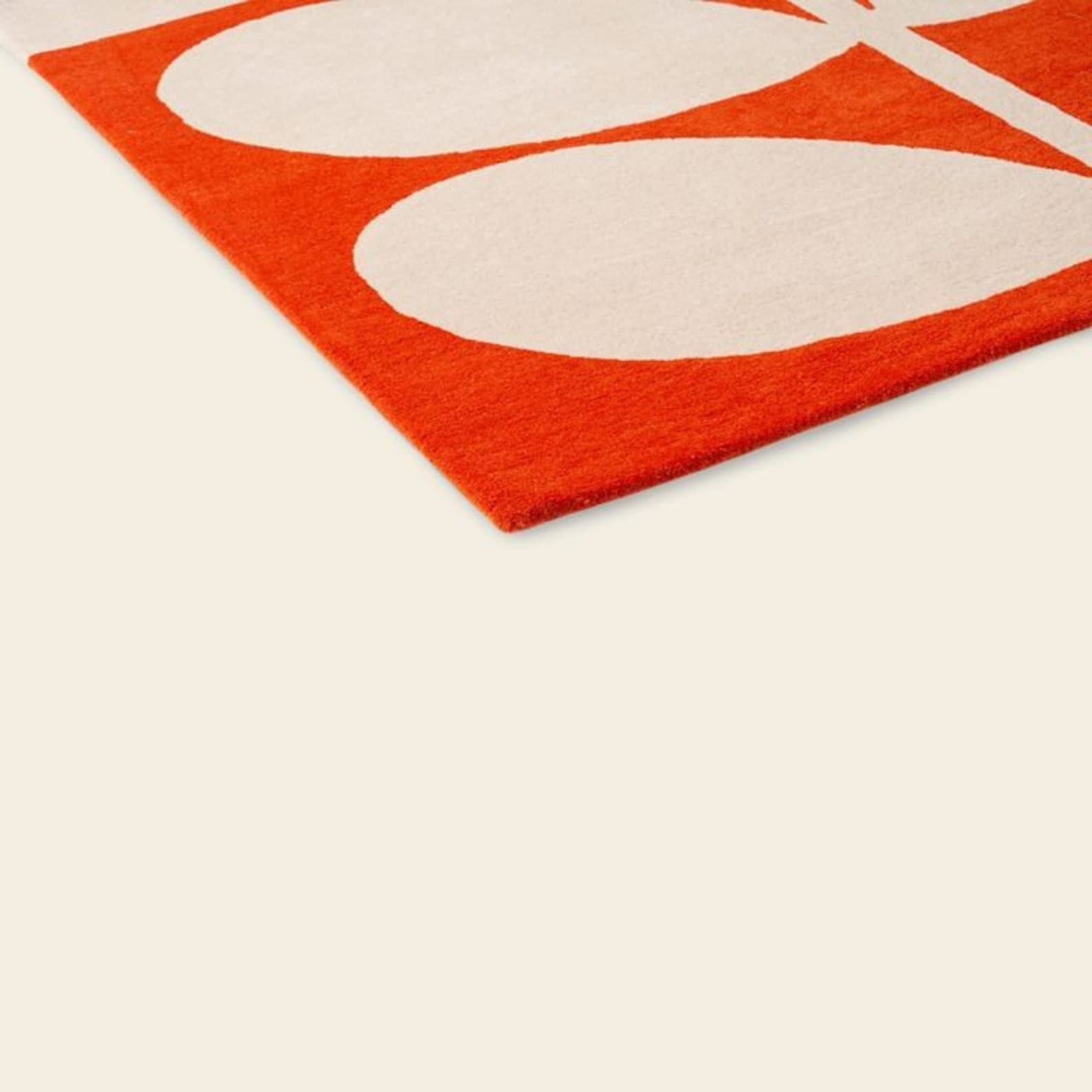 Orla Kiely Giant Sixties Stem Pure Wool Designer Rug Handmade - Etsy