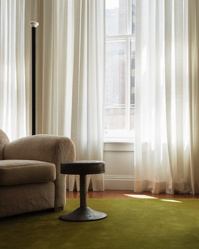 Modern Green Carpet Tufted Rug, Premium Handmade Tufted Rugs, 100% ...