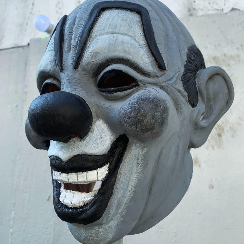 West german clown mask