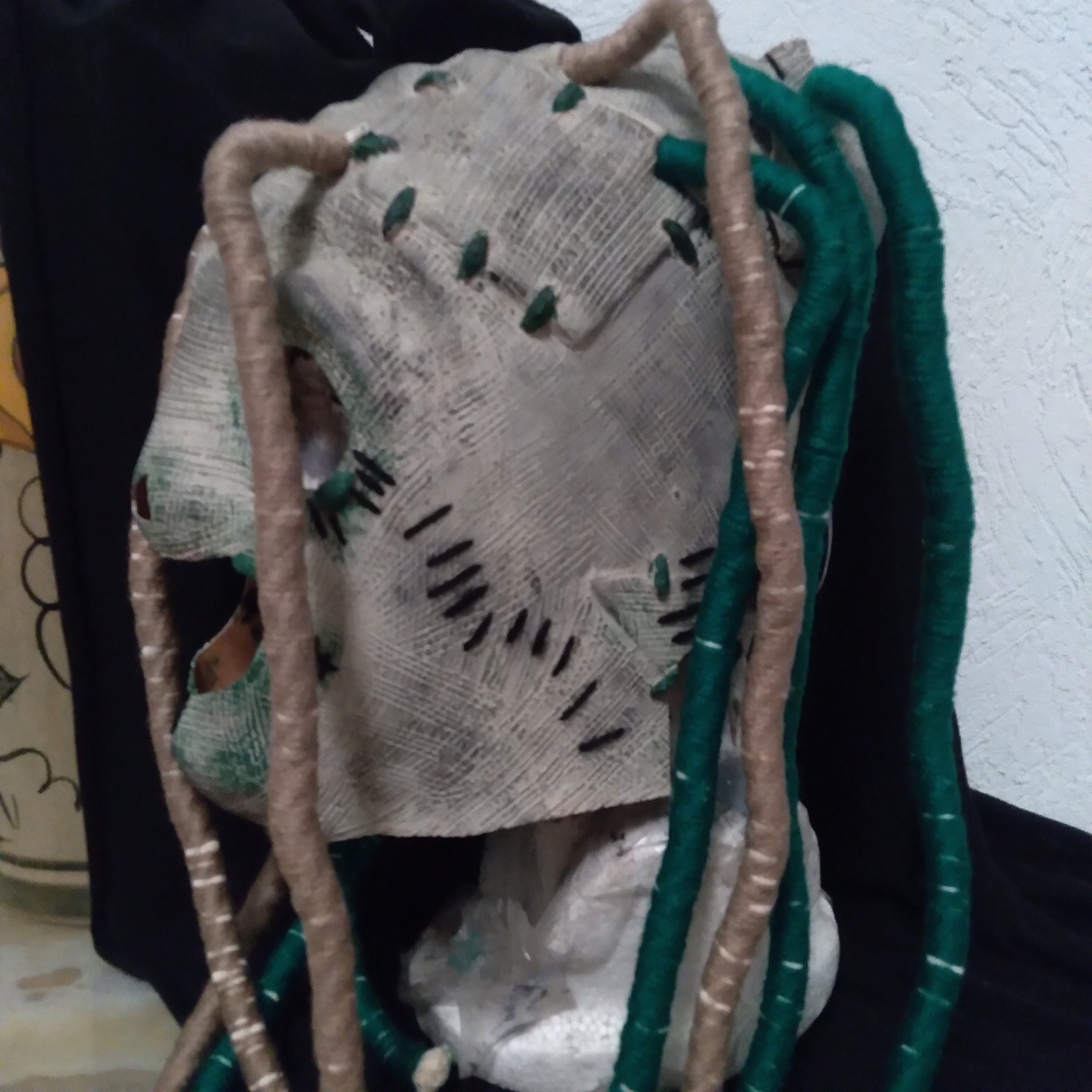 Slipknot Style Corey Converted Ghost Glow Mask Iowa 1999 Halloween Prop ...