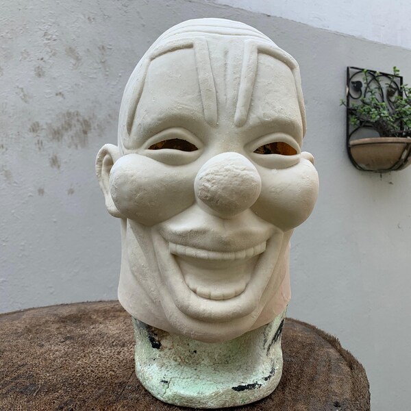 West Germany Clown Mask - Etsy