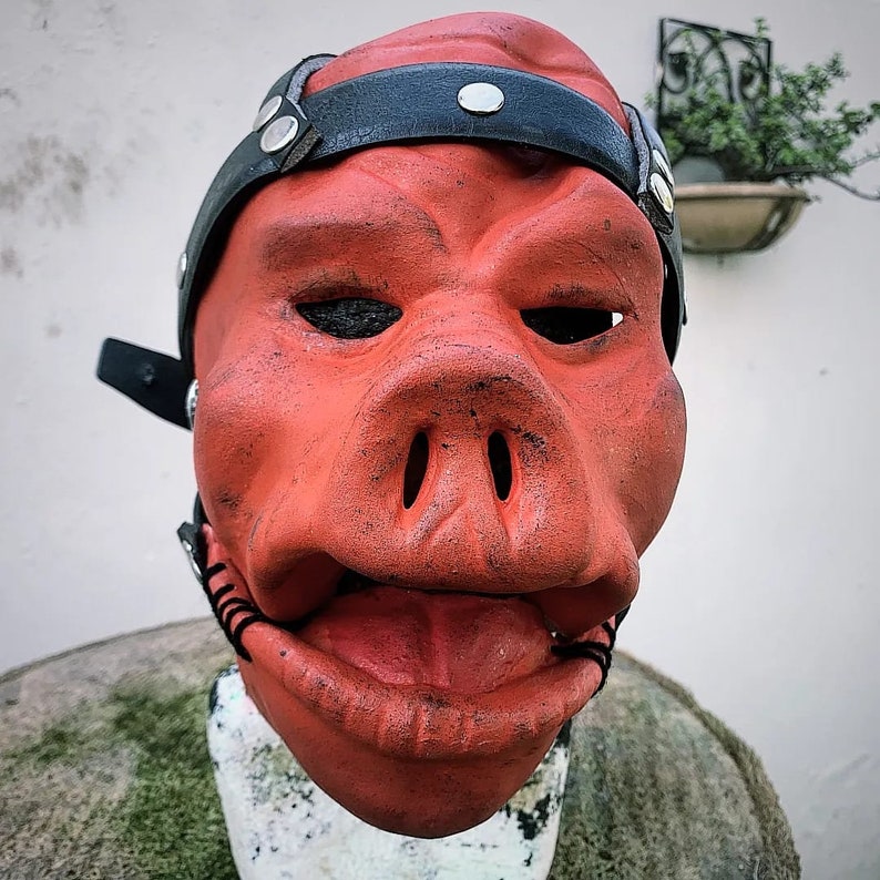 Slipknot Style Paul Pig Mask Iowa 1999 Halloween Prop Corey Metal - Etsy
