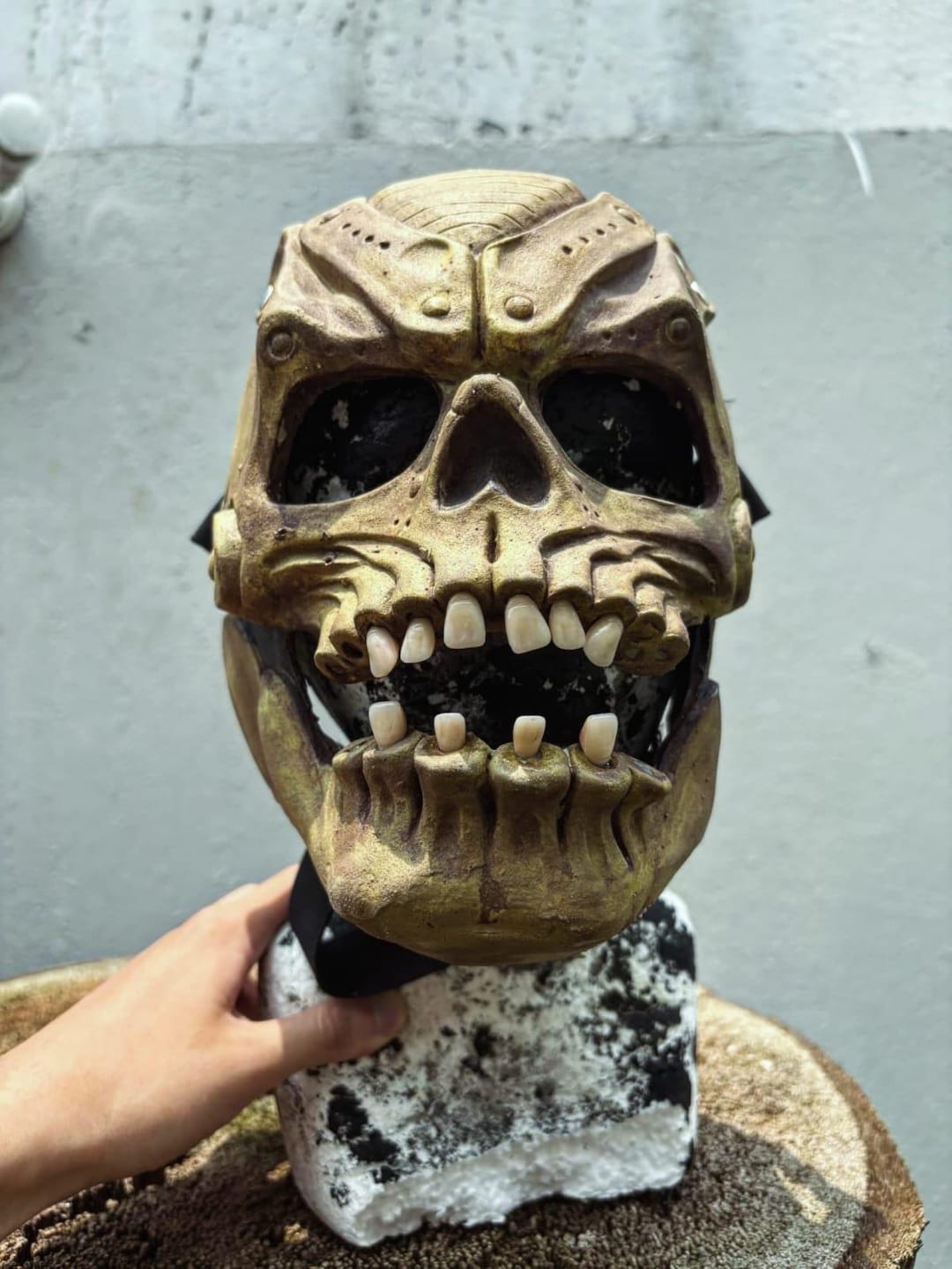 Slipknot Style Sid Skull Vol 3 Teeth Mask Iowa Halloween Prop 1999 ...