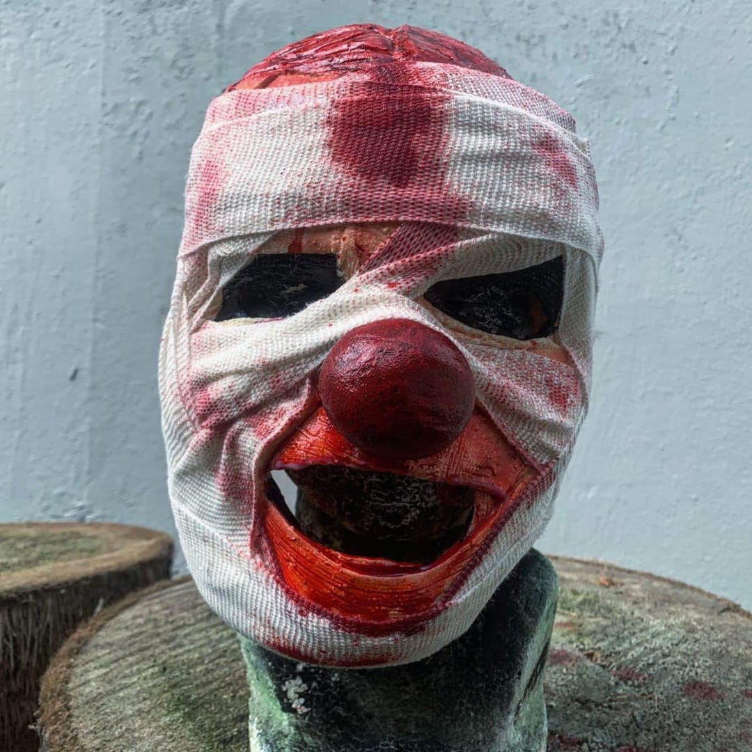 Máscara De Payaso Vendada Estilo Slipknot Vol. 3, Disfraz De Halloween ...