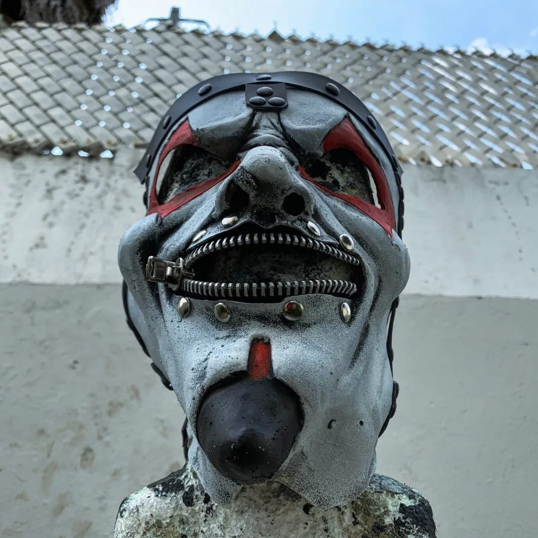 Slipknot Style Jim Jester 1999 Knot Mask Halloween Prop Rock Metal ...