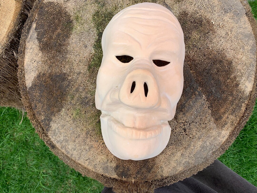 Slipknot Style BLANK Paul Pig Mask Iowa 1999 Halloween Prop Corey Metal ...