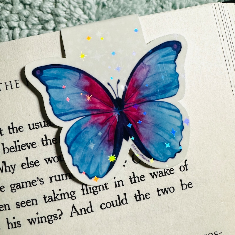 Butterfly Bookmark - Etsy