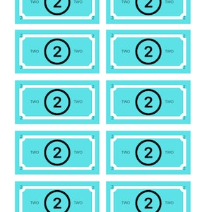 Printable Play Money Full Set – Instant Download - Etsy