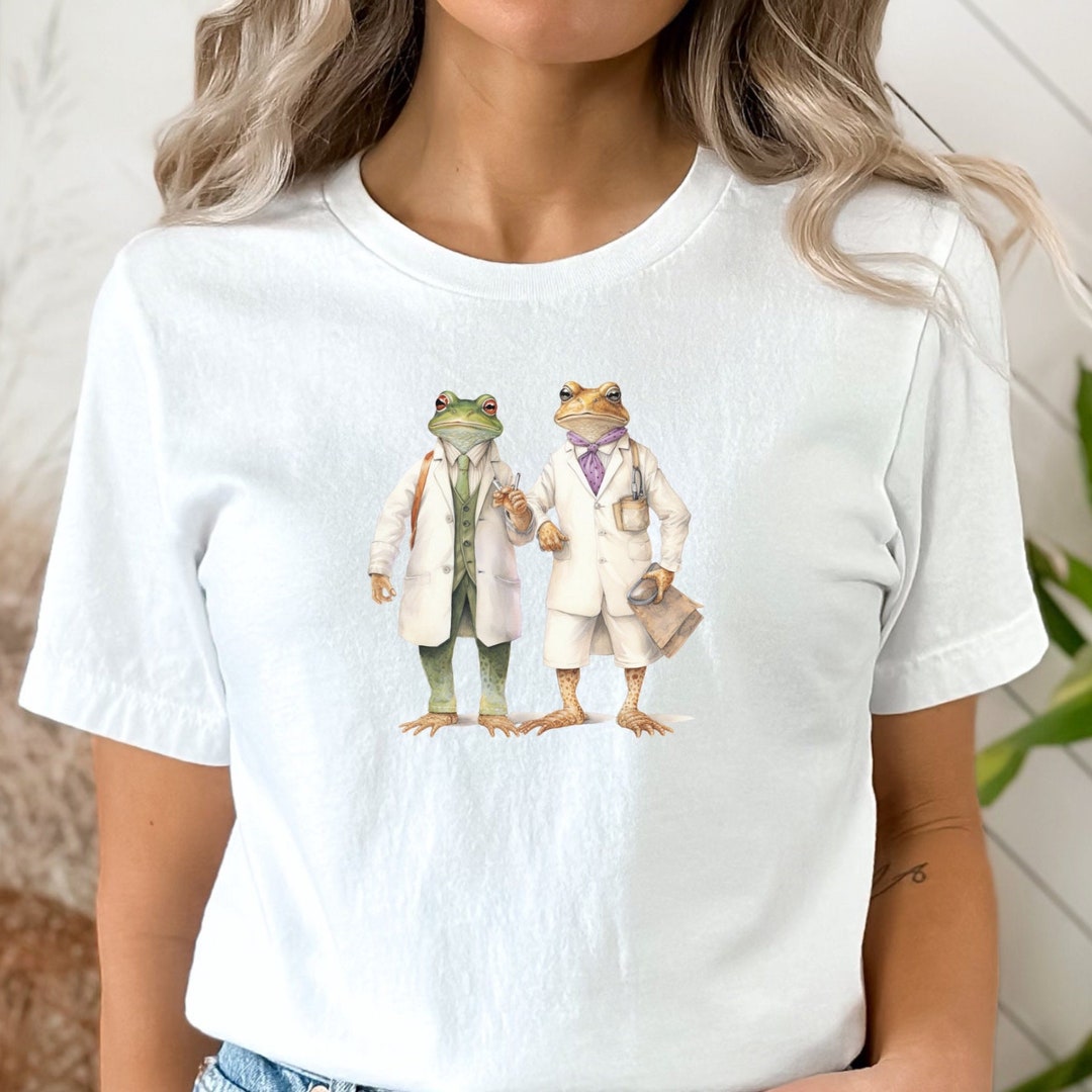 Frog and Toad Doctor T-shirt, Toad Tee, Frog Tee, Doctor Gift, Future ...