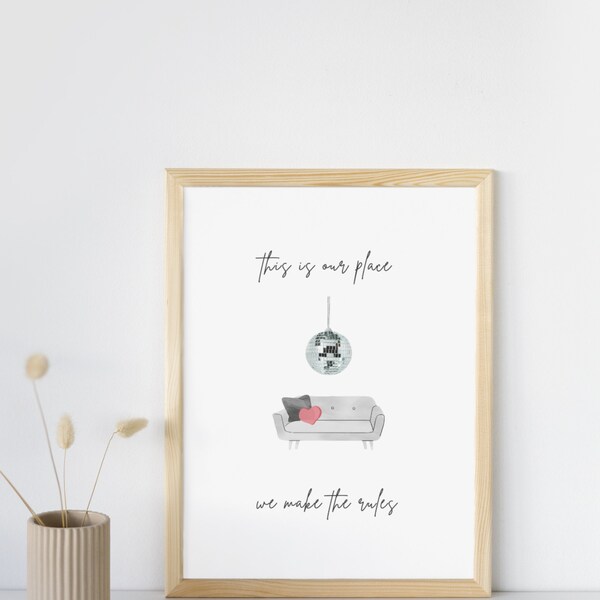 This is Our Place We Make the Rules - Etsy