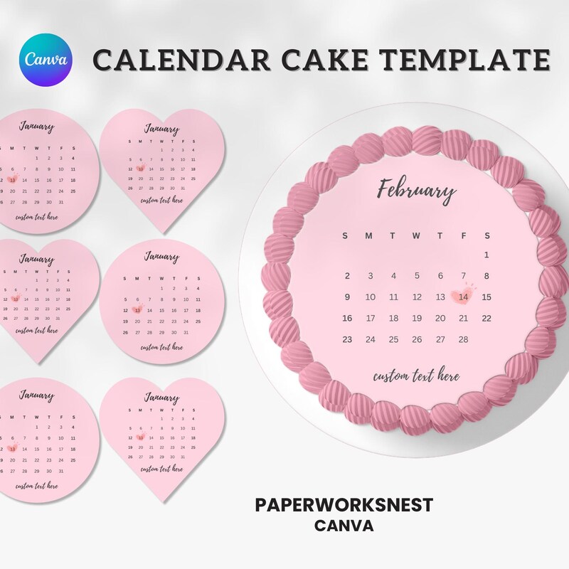 2026 Edible Calendar - Etsy