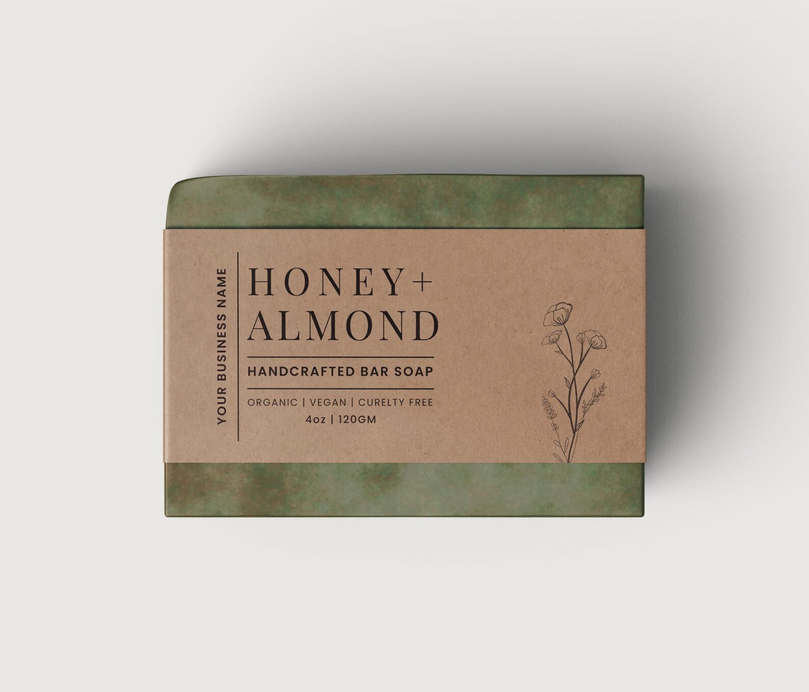 Handmade Soap Label Template, Custom Soap Labels Design, Soap Packaging ...