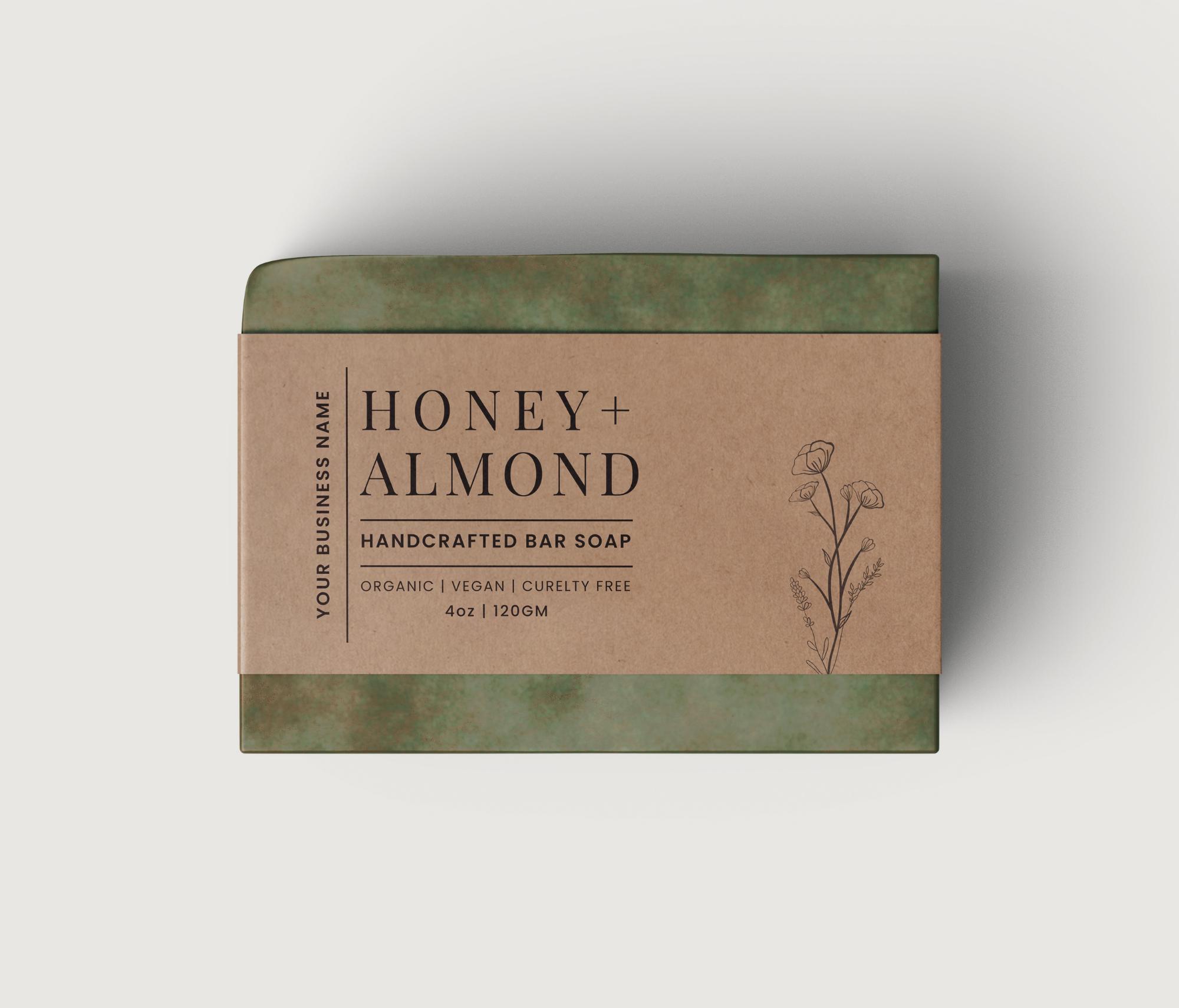 Handmade Soap Label Template, Custom Soap Labels Design, Soap Packaging ...
