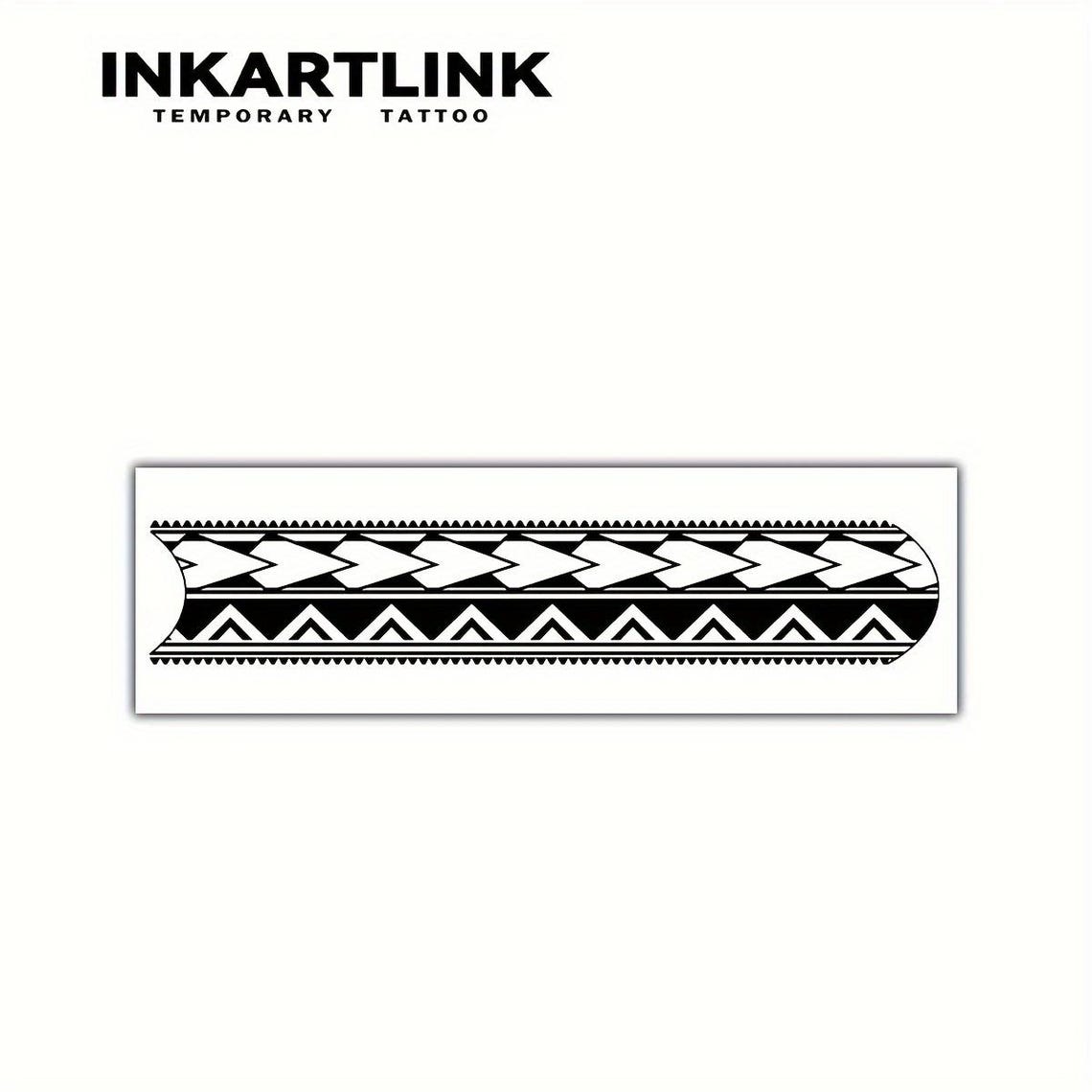 Inkartlink Authentic Tribal Temporary Tattoos Ultra-realistic ...