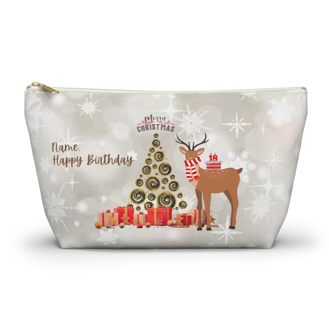 Personalised T Bottom Pouch With Input Name of 18th Birthday - Etsy