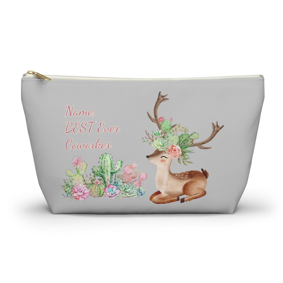 Personalised T Bottom Pouch With Input Name of Best Ever Coworker. Cute ...