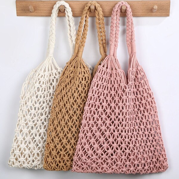 Macrame Tote - Etsy