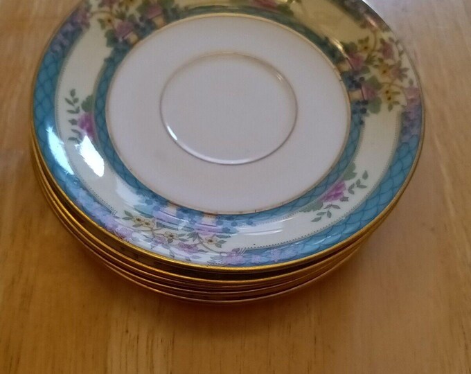 Vtg Lenox Monticello Saucers Set of 6 Saucers Only - Etsy