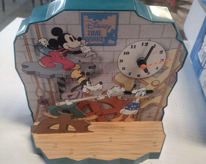 Disney Time Works Vintage Clock Animated Movement - Etsy