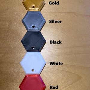 Modern Hexagon Key Hanger - Etsy UK
