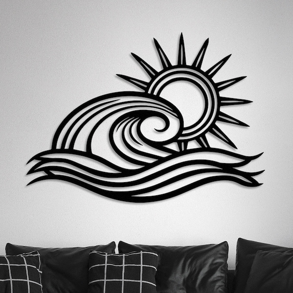 Ocean Metal Art - Etsy